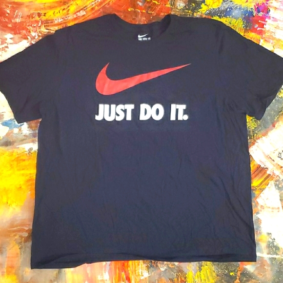 Nike | Shirts | Nike Just Do It Graphic Tee | Poshmark
